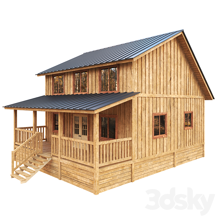 forest house VOL05 - Building - 3D model