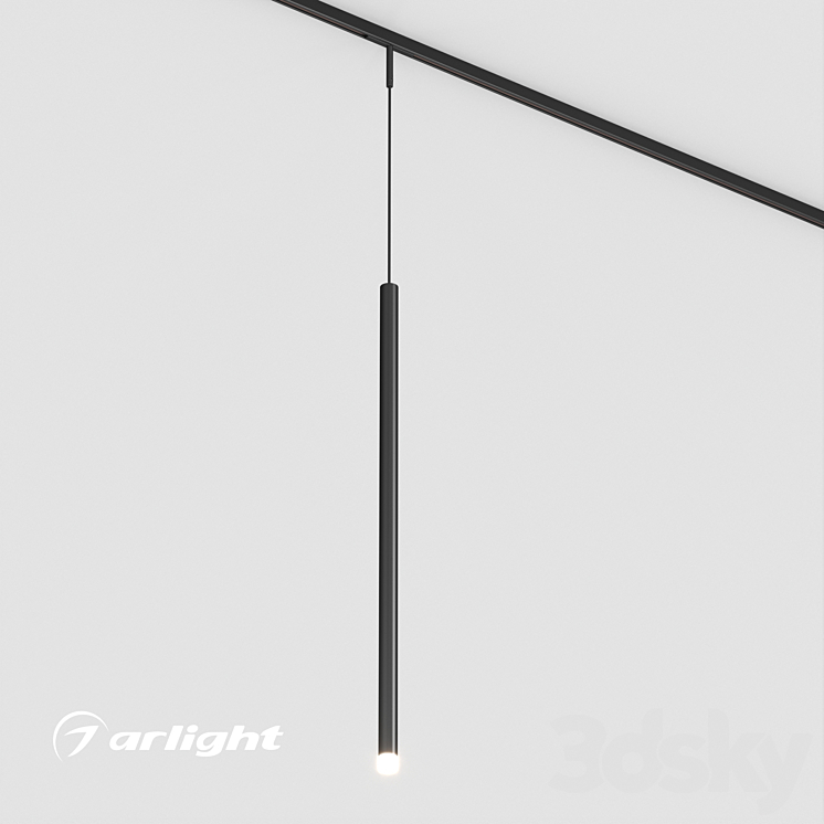 OM Lamp MAG-MICROCOSM-SPOT-HANG-R18-L500-3W - Pendant light - 3D model
