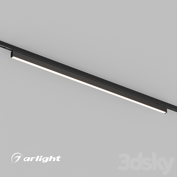 OM Lamp MAG-MICROCOSM-FLAT-L600-16W - Ceiling lamp - 3D model
