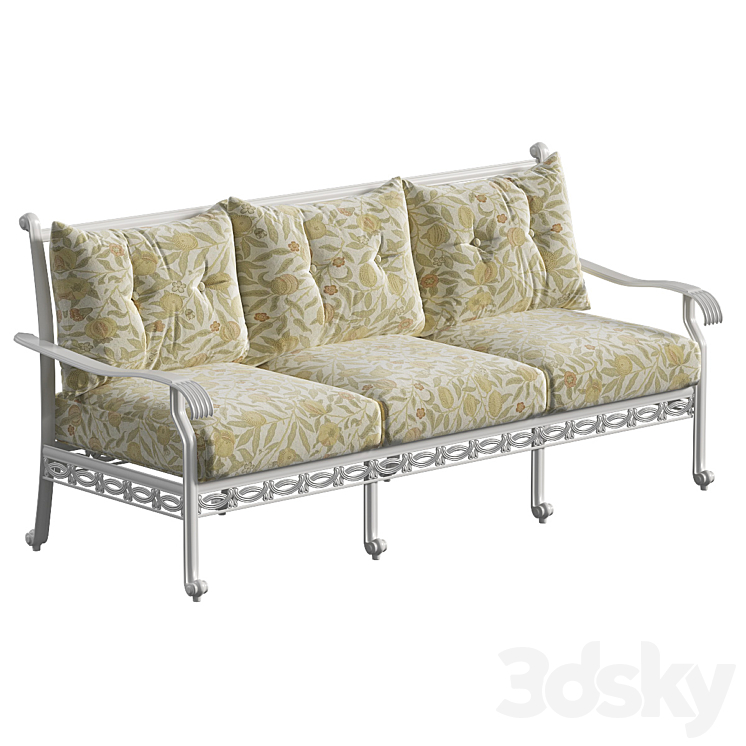 Garden sofa - Sofa - 3D model