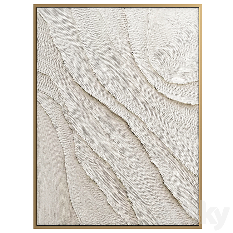 02 Wall Art - Frame - 3D model