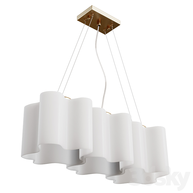 Pendant lamp Lightstar Nubi 802133 - Pendant light - 3D model