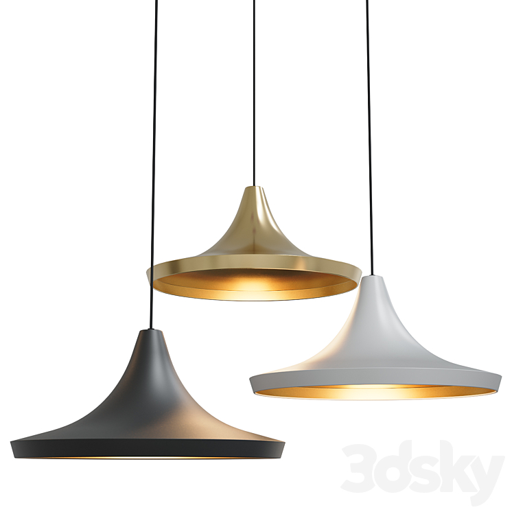 Beat Light - Pendant light - 3D model
