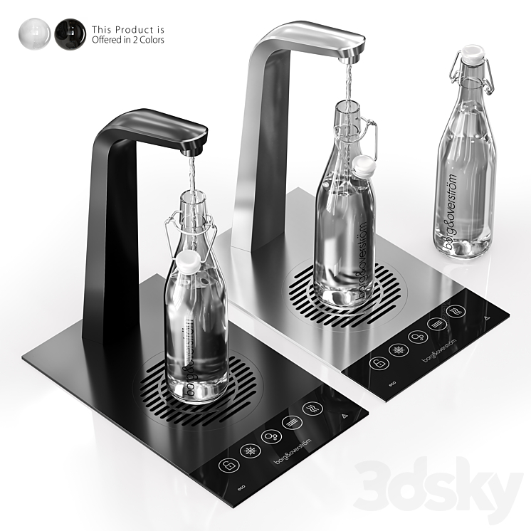 Borg & Overstrom Modern Faucet - Kitchen appliance - 3D model