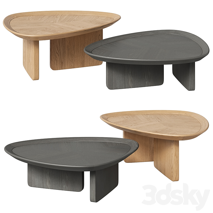 1stdibs coffee tables Shadows - Table - 3D model