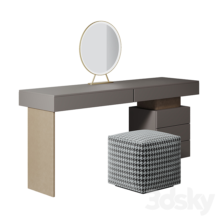 Dressing table 002 - Dressing table - 3D model