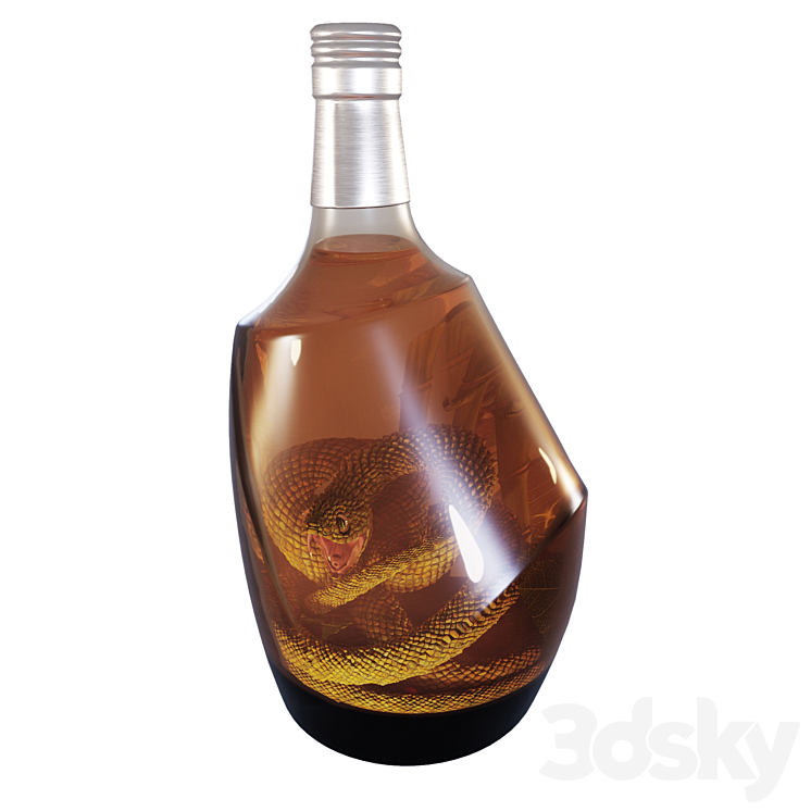 Exotic Infusion Horned Viper - Food and drinks - 3D model