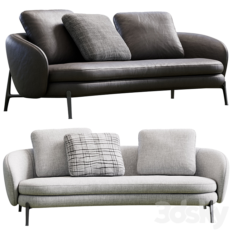 Orbis Sofa By Poliform - Sofa - 3D model