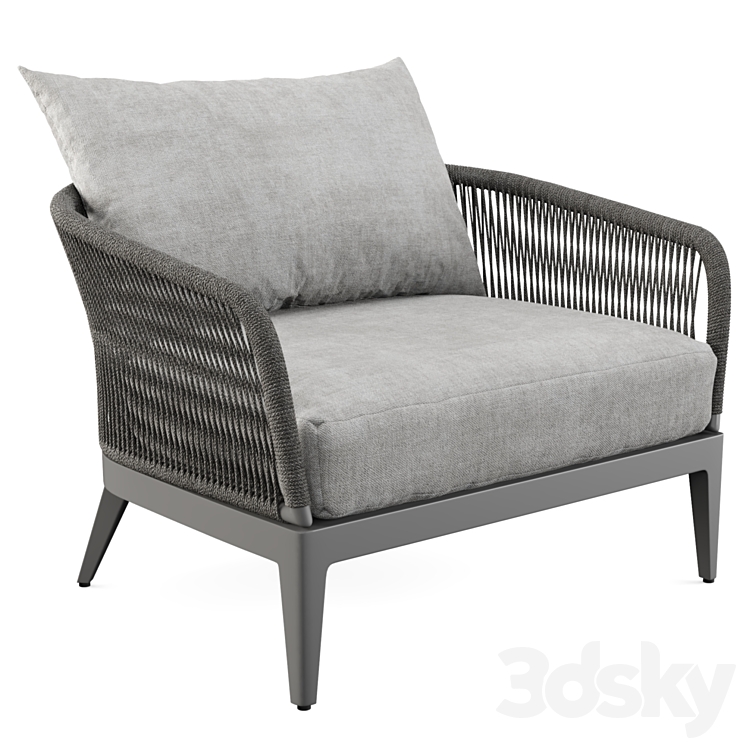 Hamilton Armchair - Arm chair - 3D model