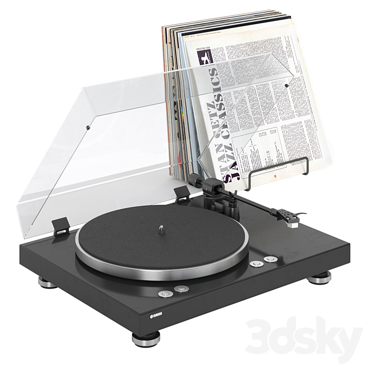 Vinyl player Yamaha MusicCast VINYL 500 (TT-N503) black, white - Audio ...
