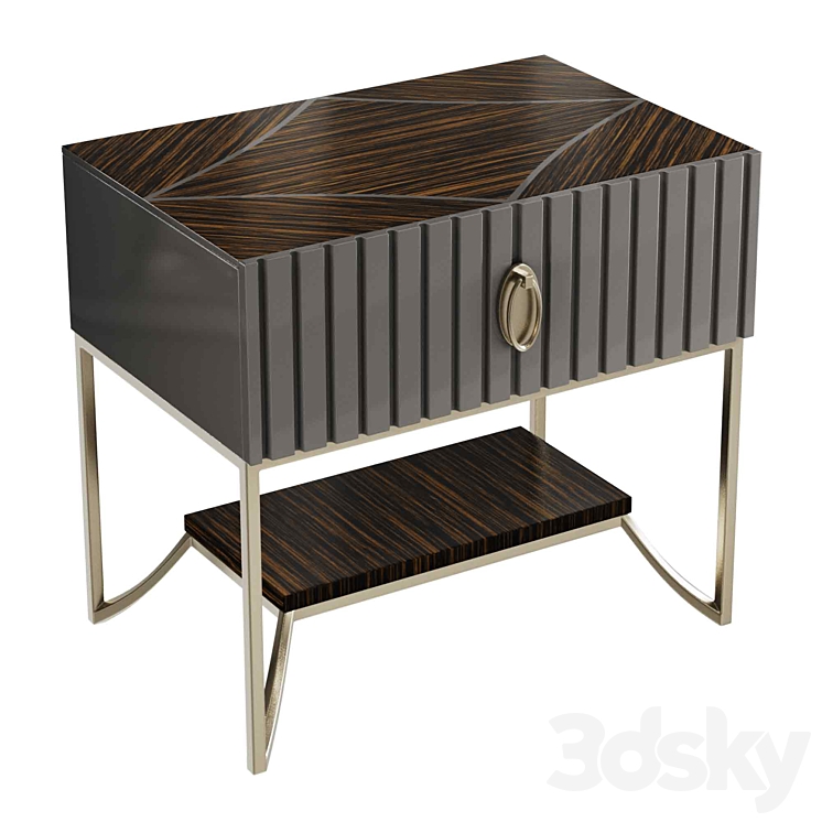 Sideboard Bianchini Rose - Sideboard & Chest of drawer - 3D model