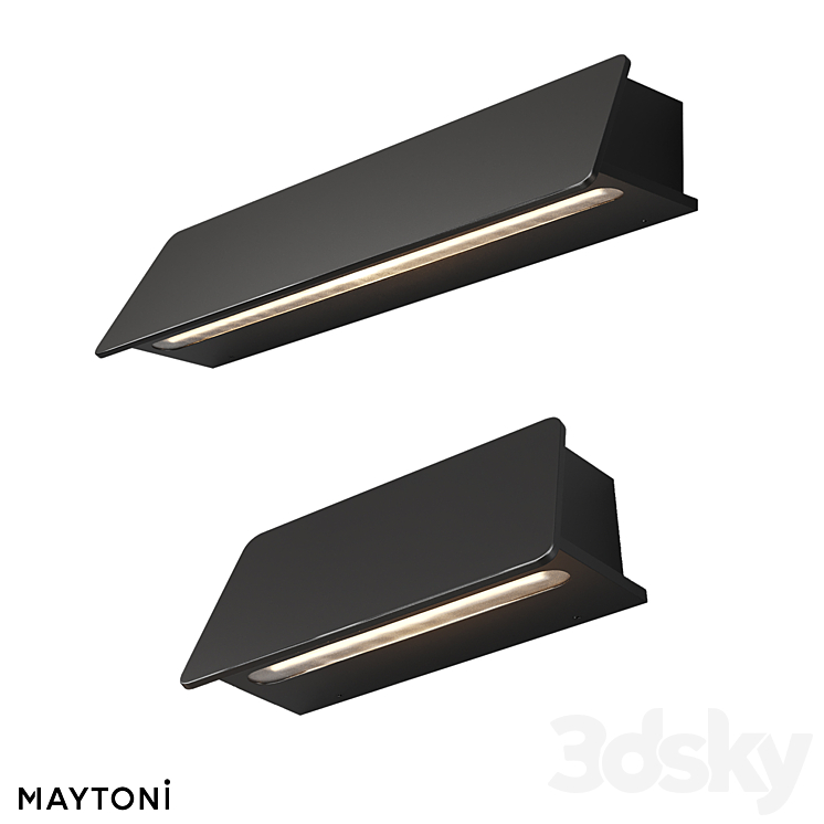 Wall lamp (sconce) Trupp - Street lighting - 3D model