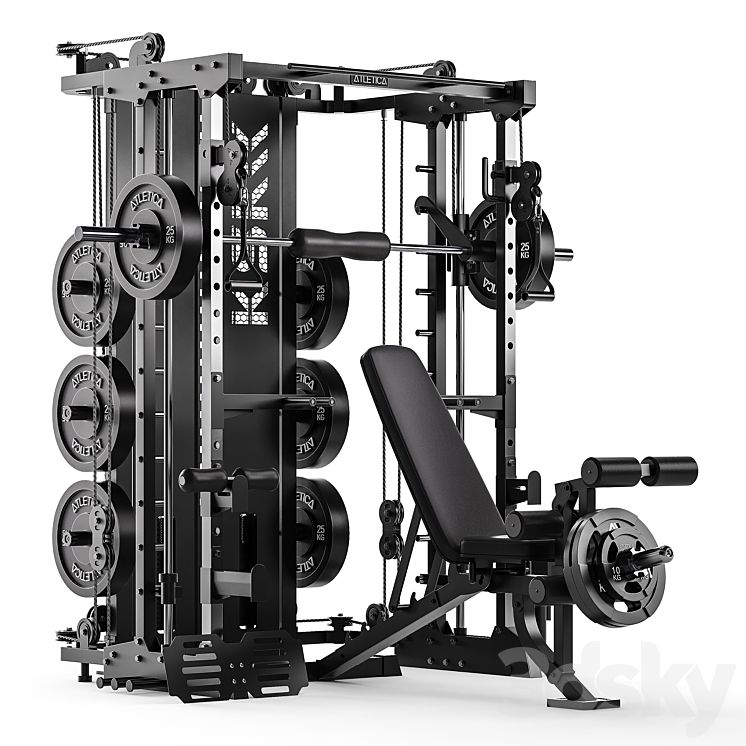 KSK Multipress Set - Sports - 3D model