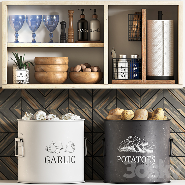 Kitchen Accessories Collection 02 - Other kitchen accessories - 3D model