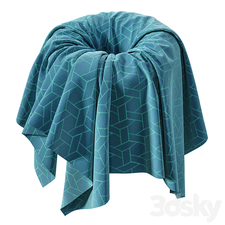 Cloth02 - Seamless 4k Texture - Fabric - 3D model