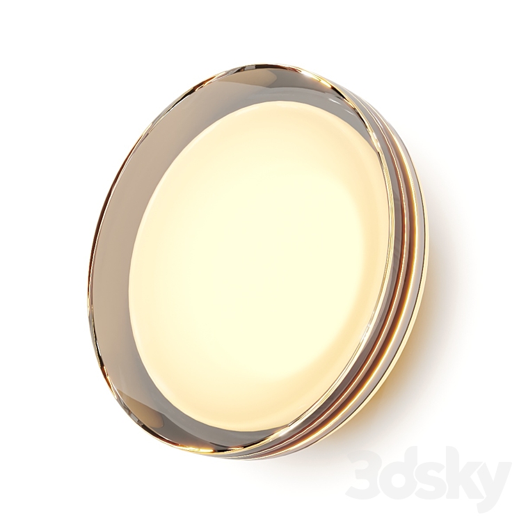 Vibia Dots Glass Wall Lamp - Wall light - 3D model