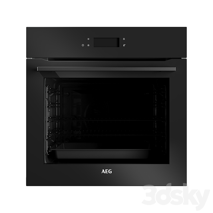 AEG Electric Pyrolytic Oven BPK748380B - Kitchen appliance - 3D model