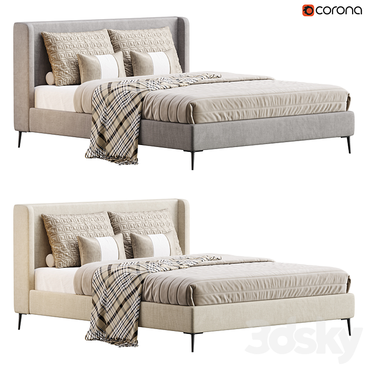 Delavega Bed K14 - Bed - 3D model