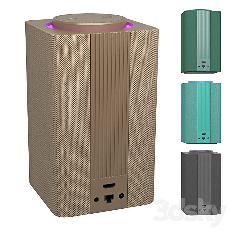 Yandex Station Max - Audio tech - 3D model