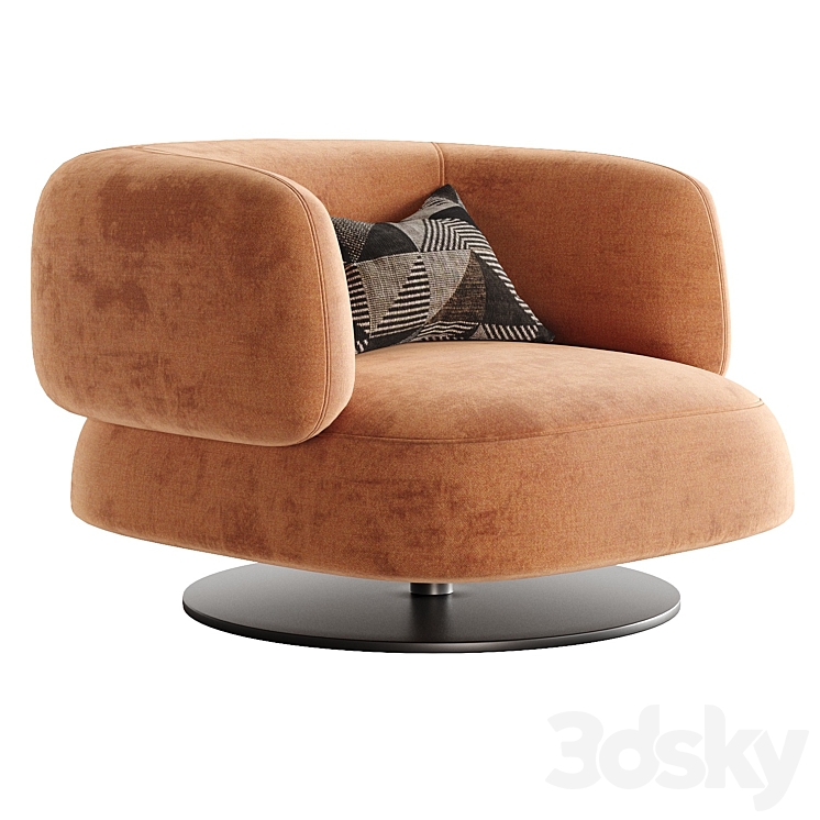Lago Zeppelin armchair - Arm chair - 3D model