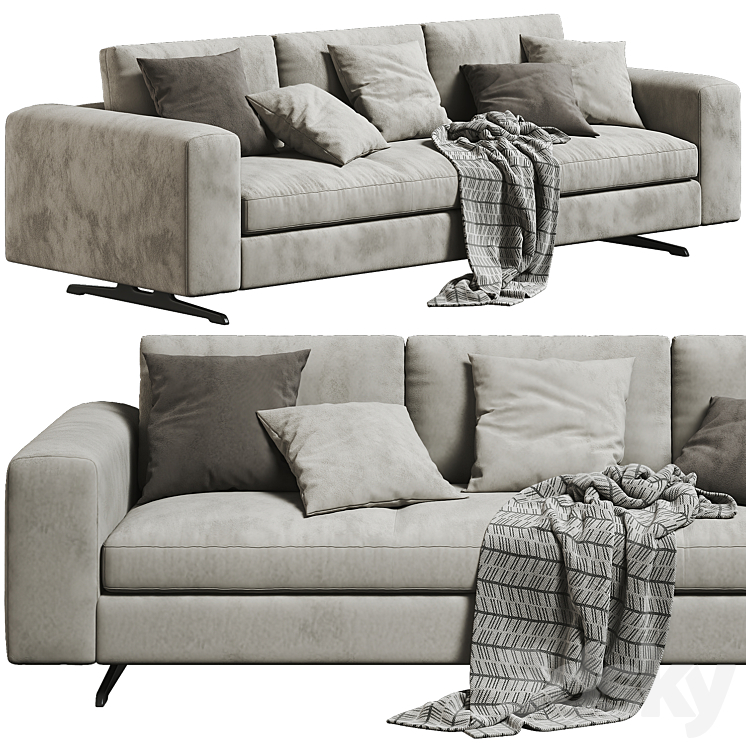 Arflex Lee System Sofa 3 Seats - Sofa - 3D model