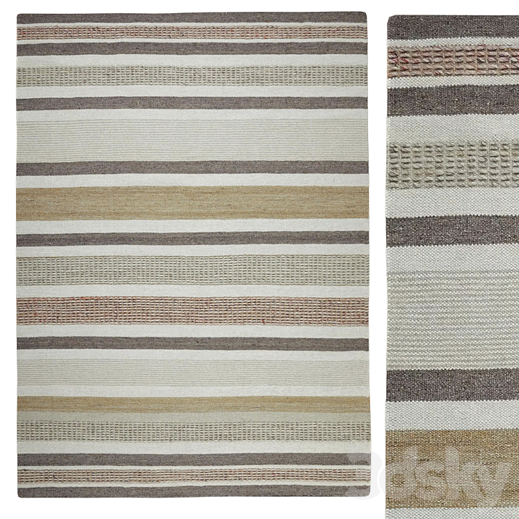 Brynn Rug - Carpets - 3D model