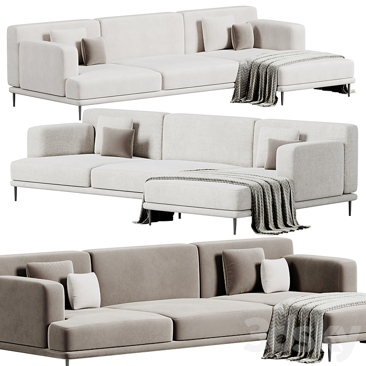 Portofino Sofa By Union | Sofa - Sofa - 3D model