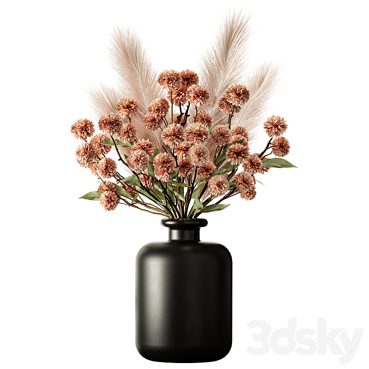 Bouquet of Flowers Set 32 - Bouquet - 3D model