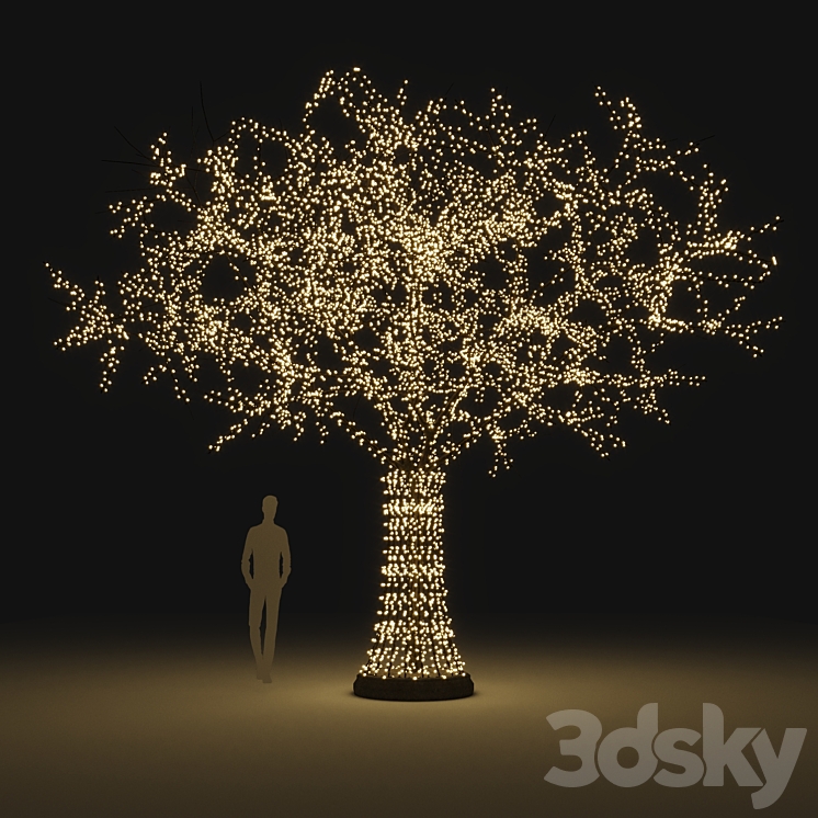 "LED tree LUX" - Other - 3D model