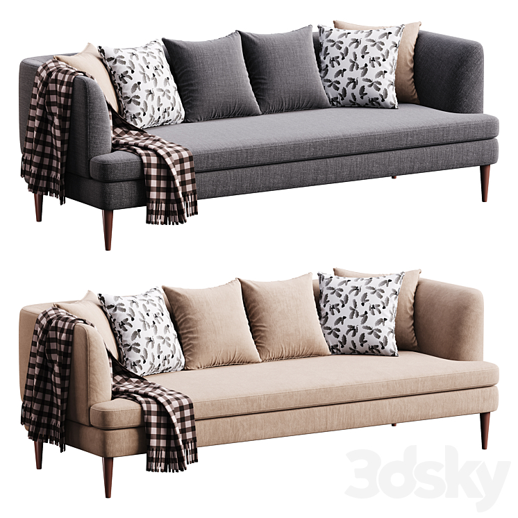 Sofa A105 by Delavega - Sofa - 3D model