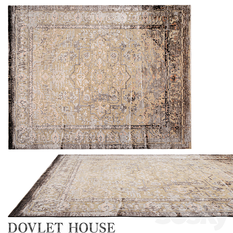 OM Carpet DOVLET HOUSE (art. 21377) - Carpets - 3D model