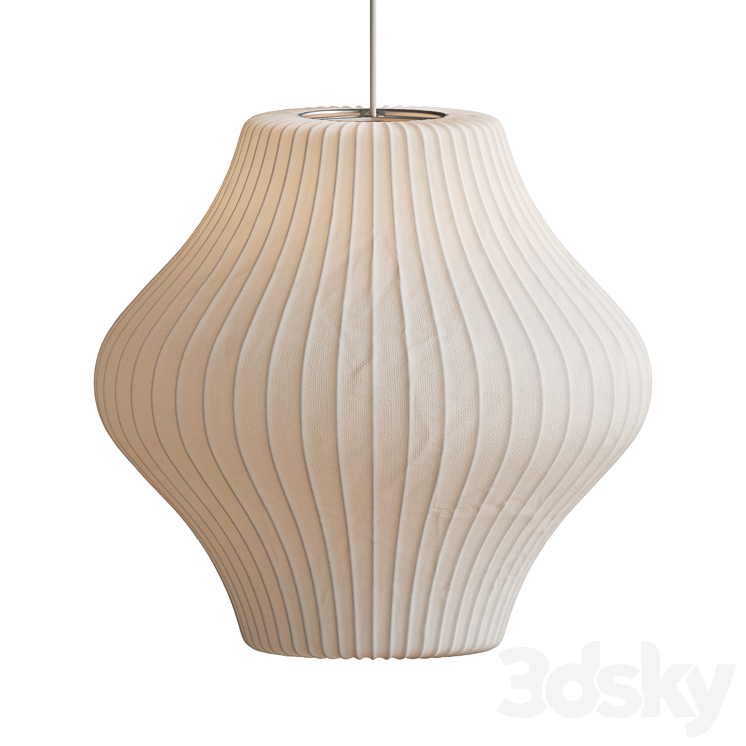 Nelson Pear Bubble Pendant Small - Pendant light - 3D model