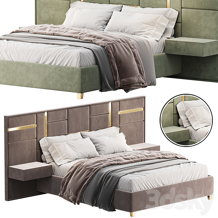 Pandora bed - Bed - 3D model