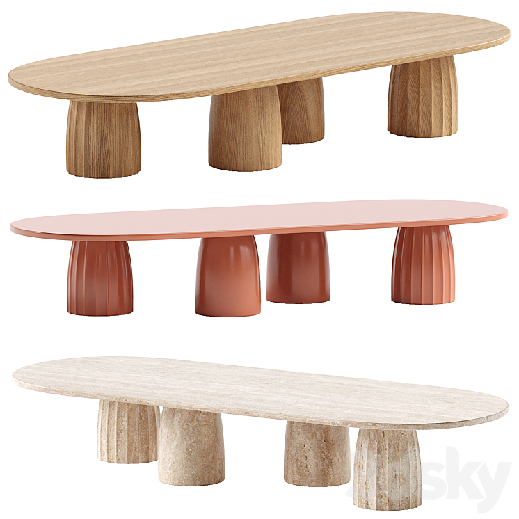 Djembe Coffee Table - Table - 3D model