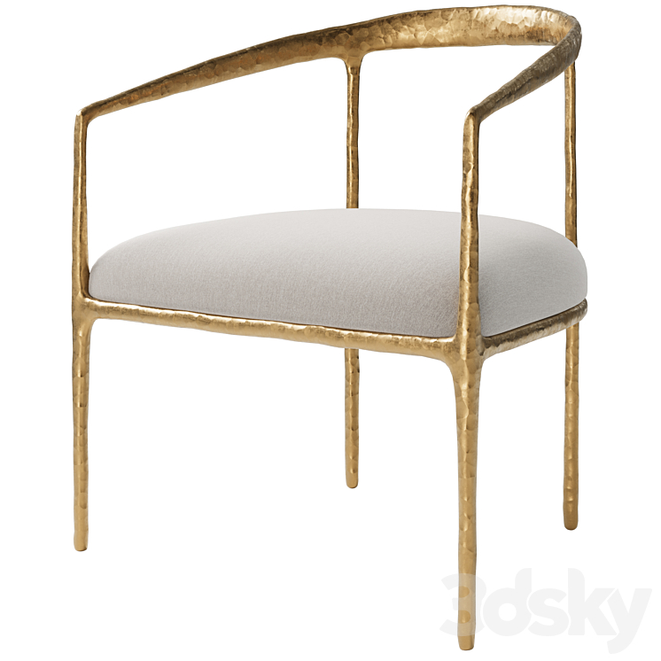 Thaddeus Curved Chair by Salvador Dalí and Diego Giacometti - Chair ...