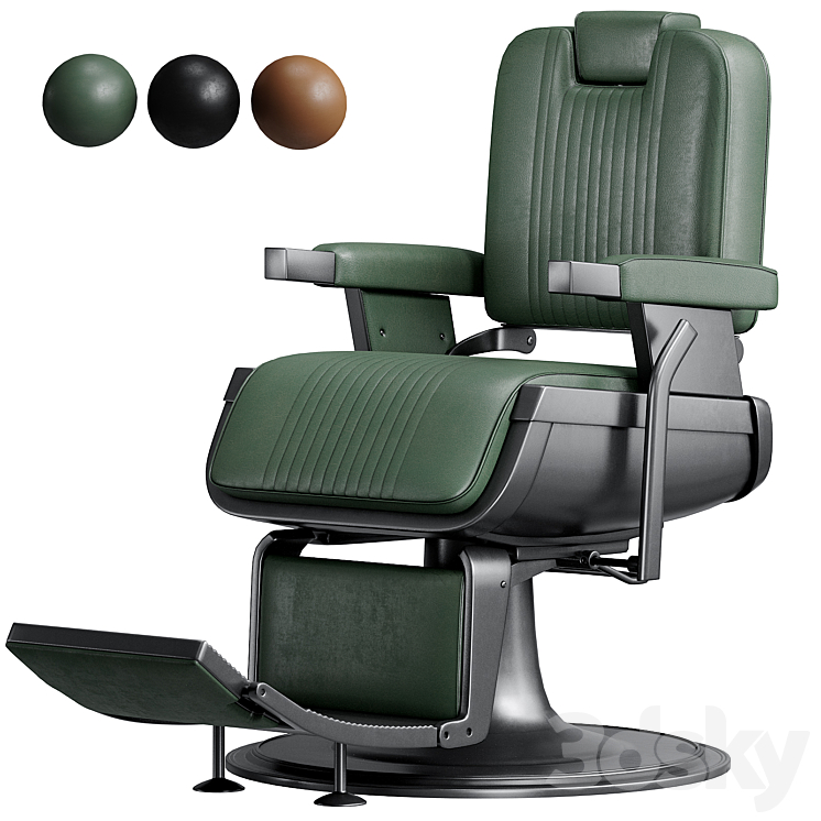 Sherman Barber Chair - Beauty salon - 3D model