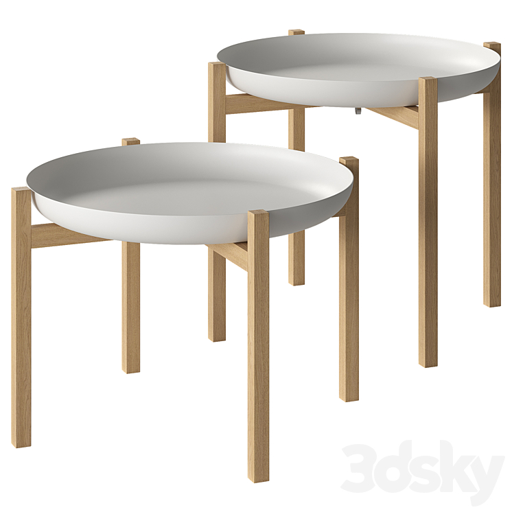 Tablo table set | Design House Stockholm - Table - 3D model