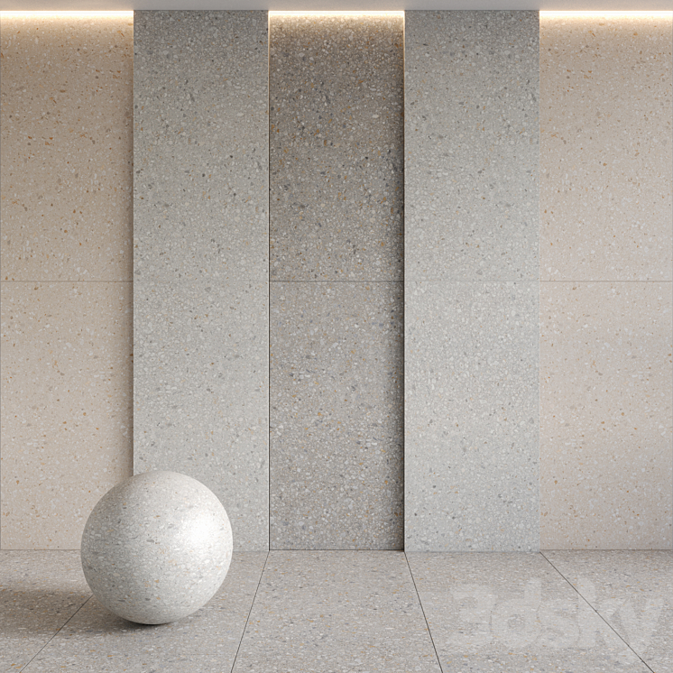 Porcelain tiles Aglomerat Estima - Tile - 3D model