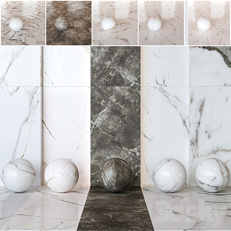 22 in 1 Keope Elements Lux Collection Vol 2 - Marble-Look High-End ...