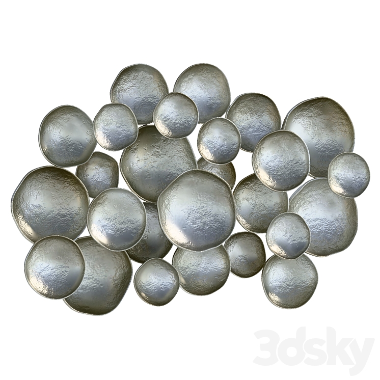Gala Wall Decor - 3D panel - 3D model