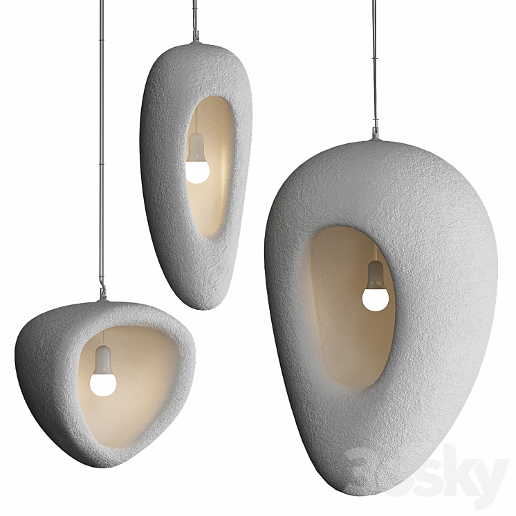 Edna Pendant Lamp - Pendant light - 3D model