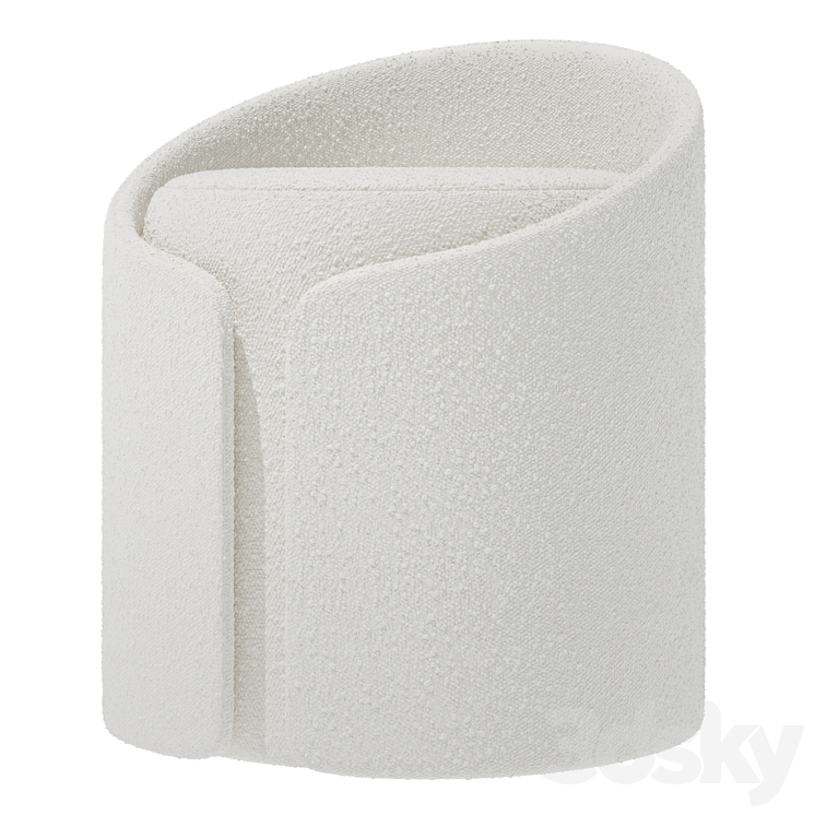 Garce pouf - Other soft seating - 3D model