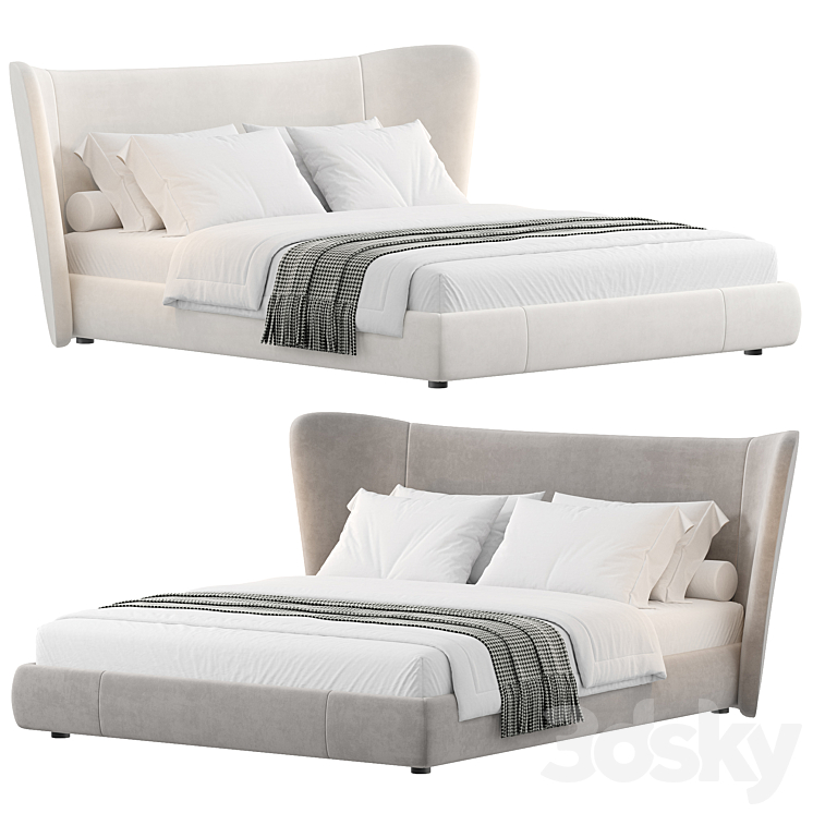 Cuddle Bed - Bed - 3D model