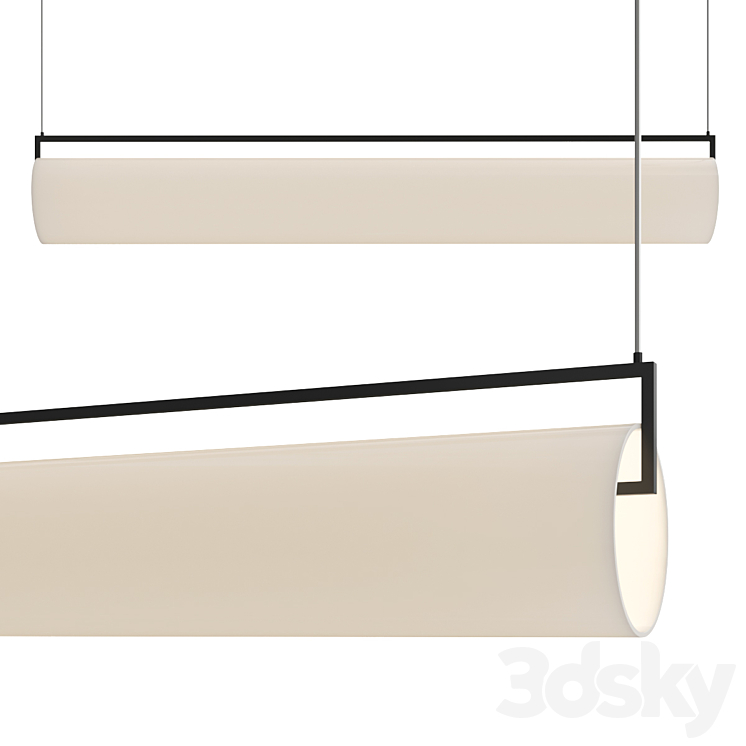 Vibia CONTOUR 6476 - Pendant light - 3D model