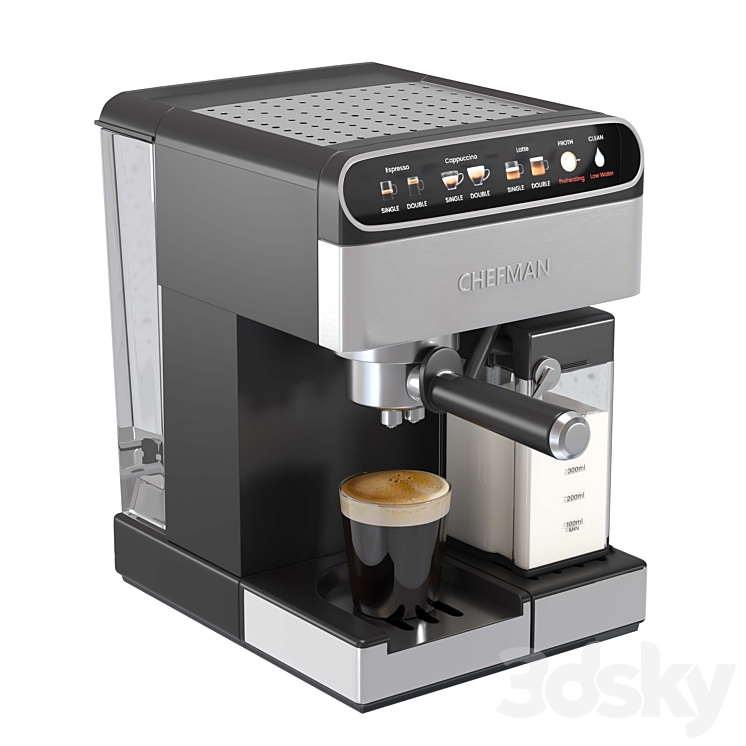 Chefman Barista pro coffee maker - Kitchen appliance - 3D model