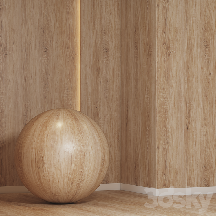 Wood 53 - Seamless 4K Texture - Wood - 3D model