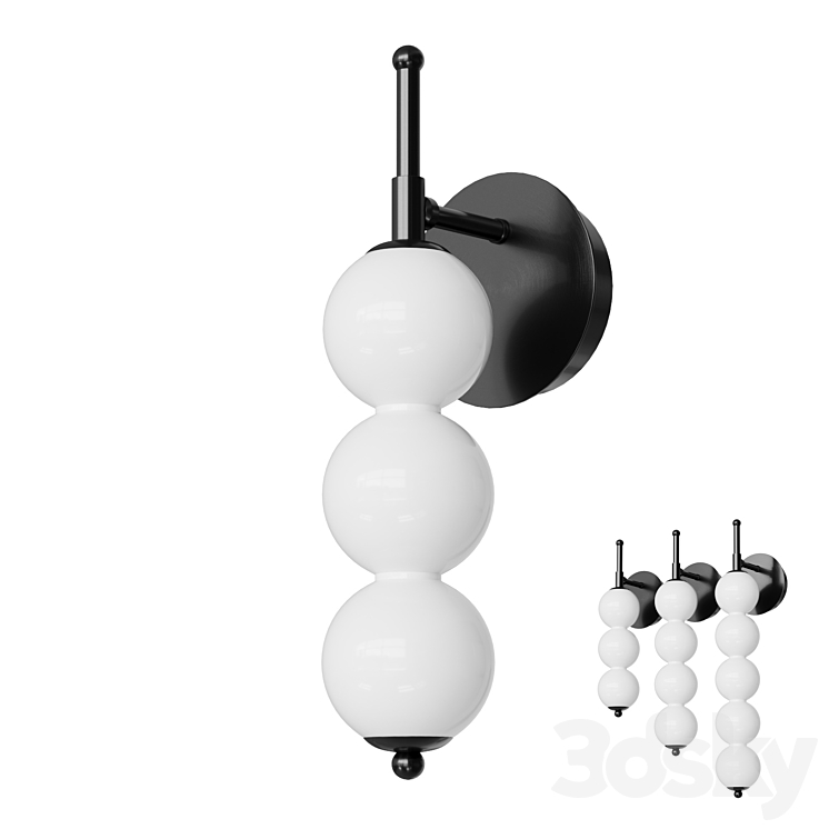 Gala - Wall light - 3D model