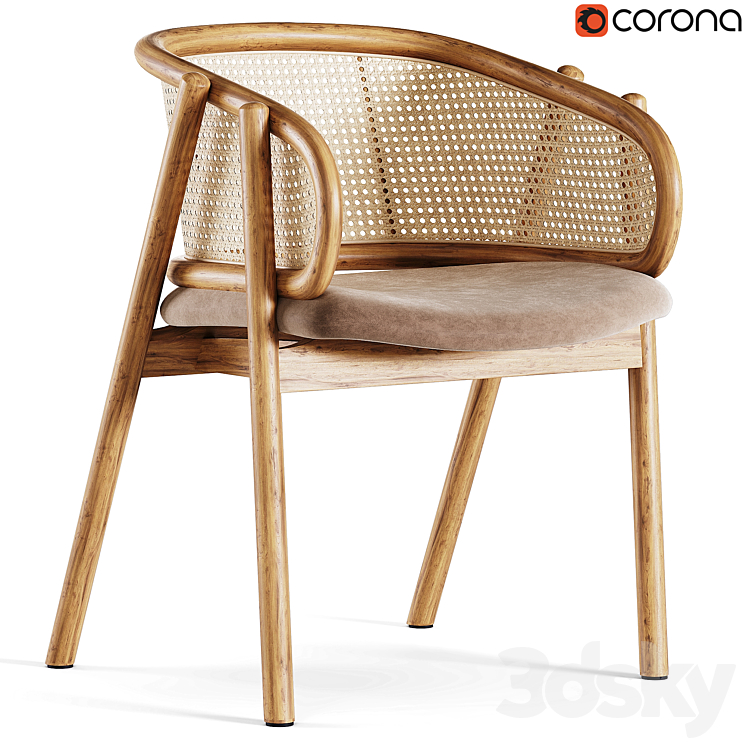 Chamonix chair - Chair - 3D model