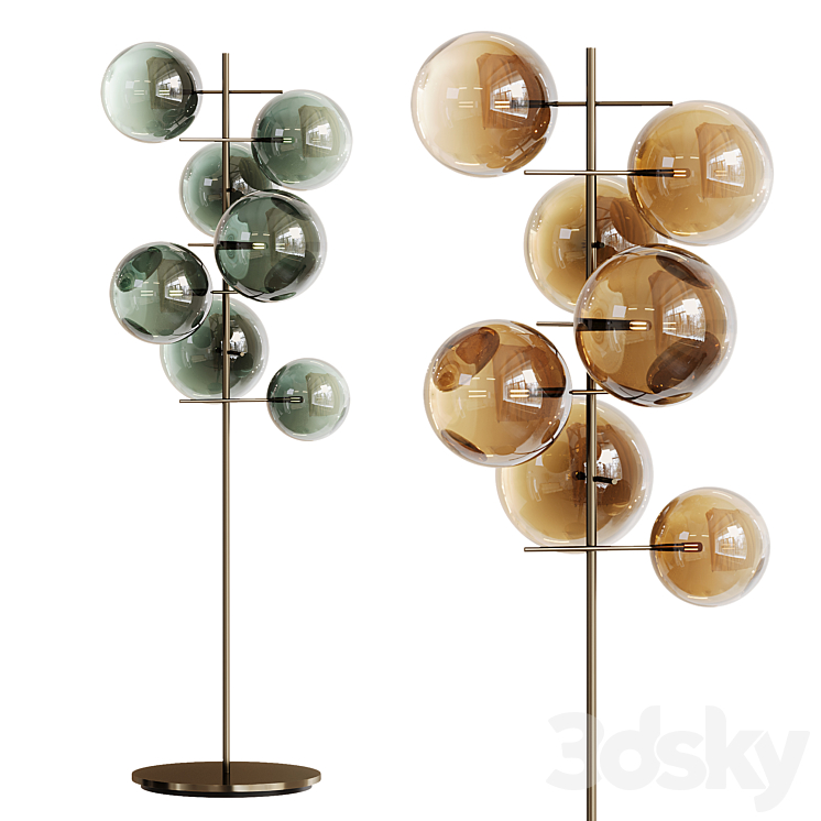 Bolle Stelo - Floor lamp - 3D model