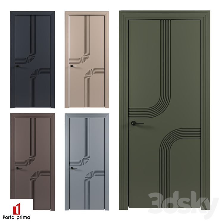 Prima Porta I Armonia Moderno - Doors - 3D model